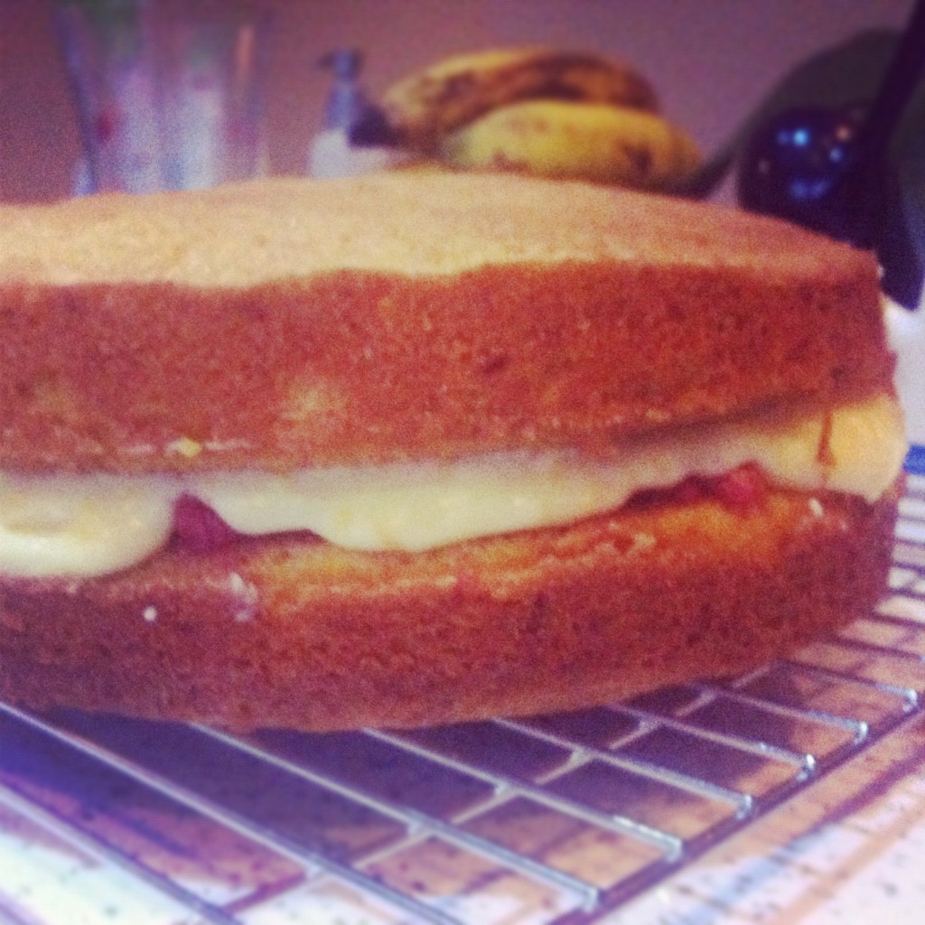 Food That We Make – Orange and raspberry Victoria sponge
